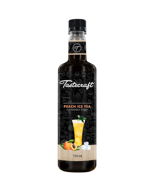 Tastecraft – Peach Ice Tea Syrup, 750 ml – Resto Rashan