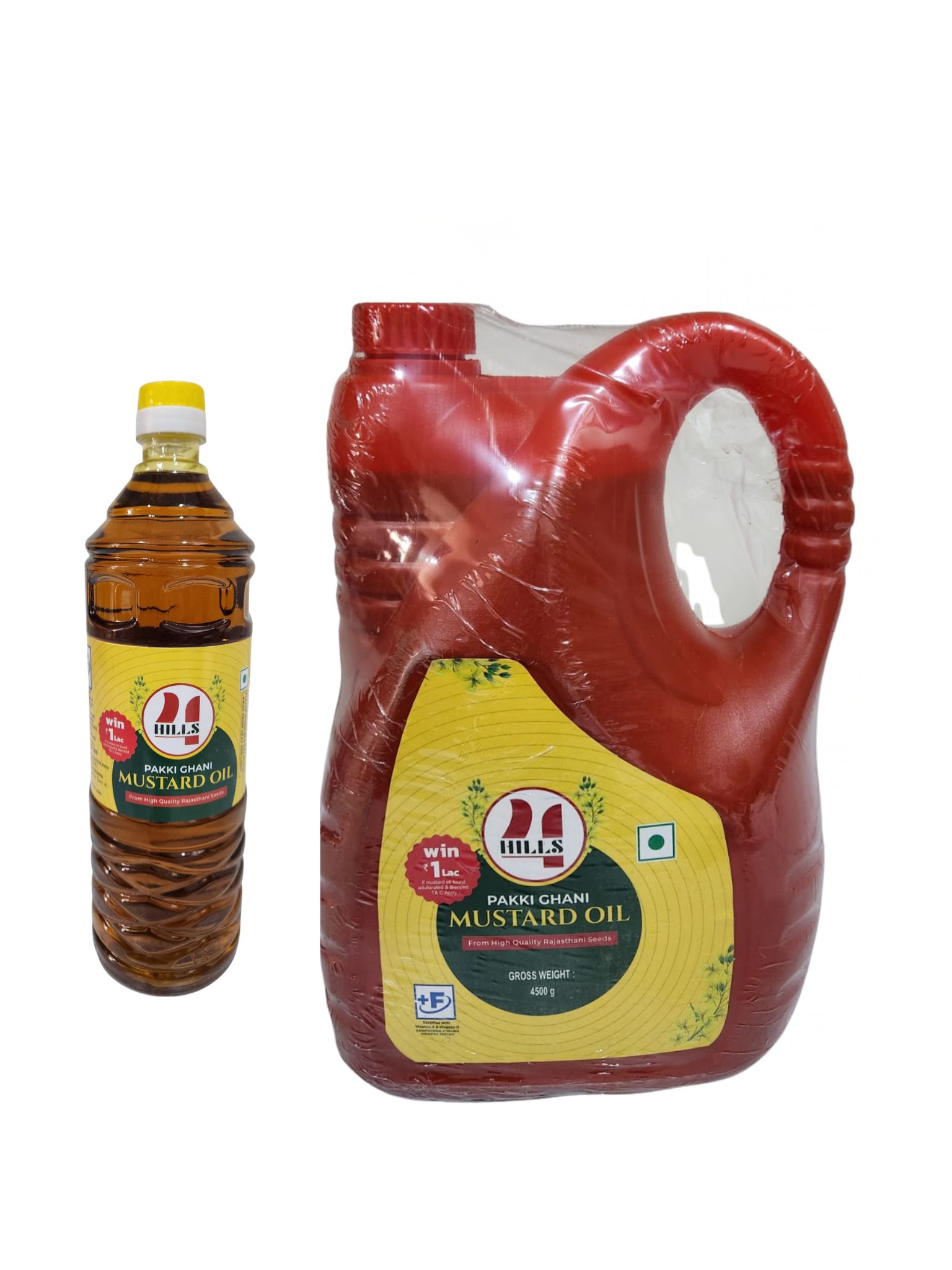 Four Hills – Mustard Oil / Sarso – Pakki Ghani – Resto Rashan