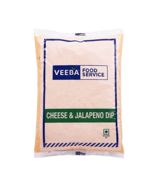 Veeba – Cheese and Jalapeno Dip, 1 Kg – Resto Rashan