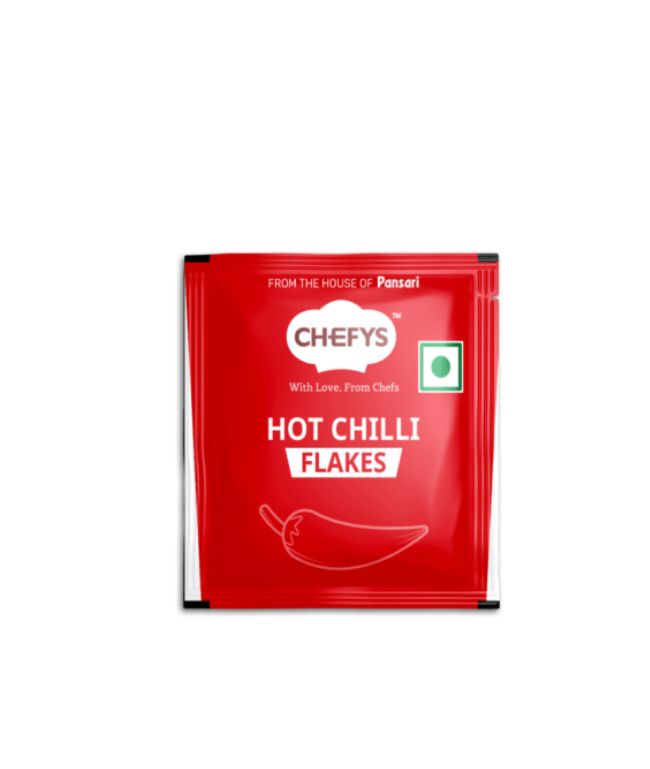 CHEFYS- Sachet Chilli Flakes, 0.7 gm (Pack of 150 Sachet) – Resto Rashan