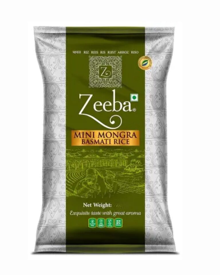 Zeeba MINI MUNGRA RICE – 30 KG – Resto Rashan
